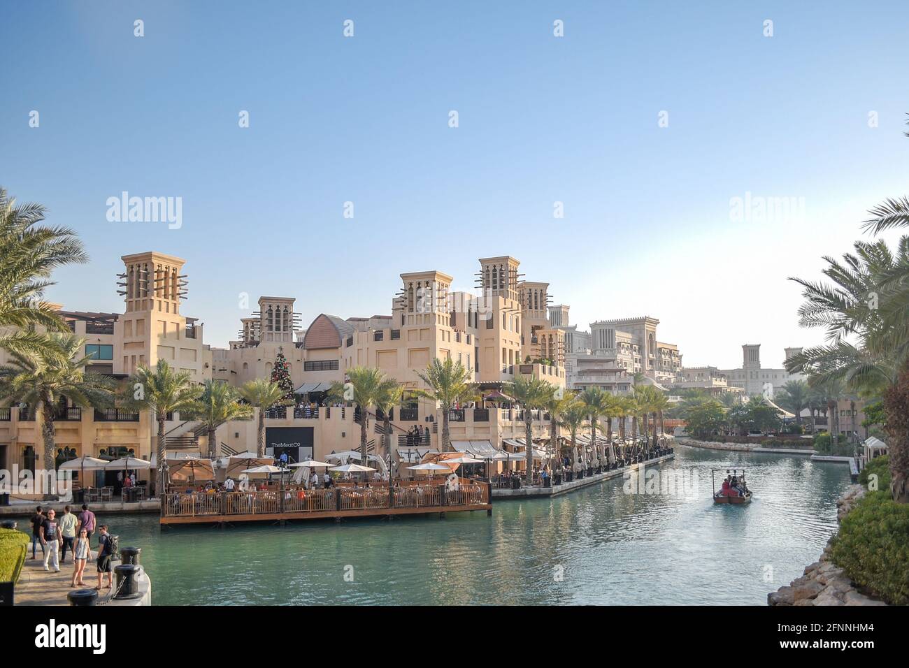 DUBAI, UNITED ARAB EMIRATES - Jan 10, 2019: View of the modern Dubai ...