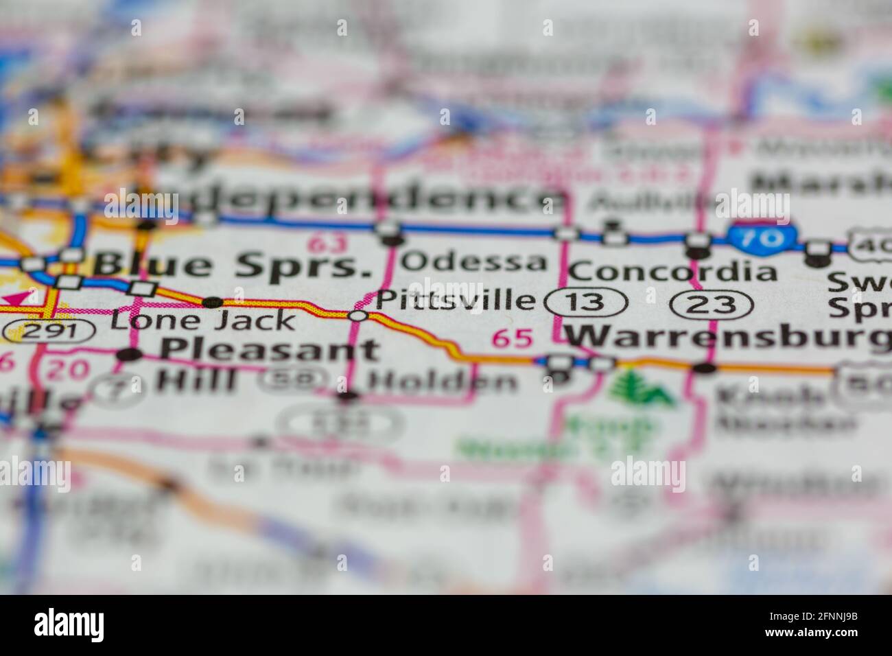 Map of pittsville hi-res stock photography and images - Alamy
