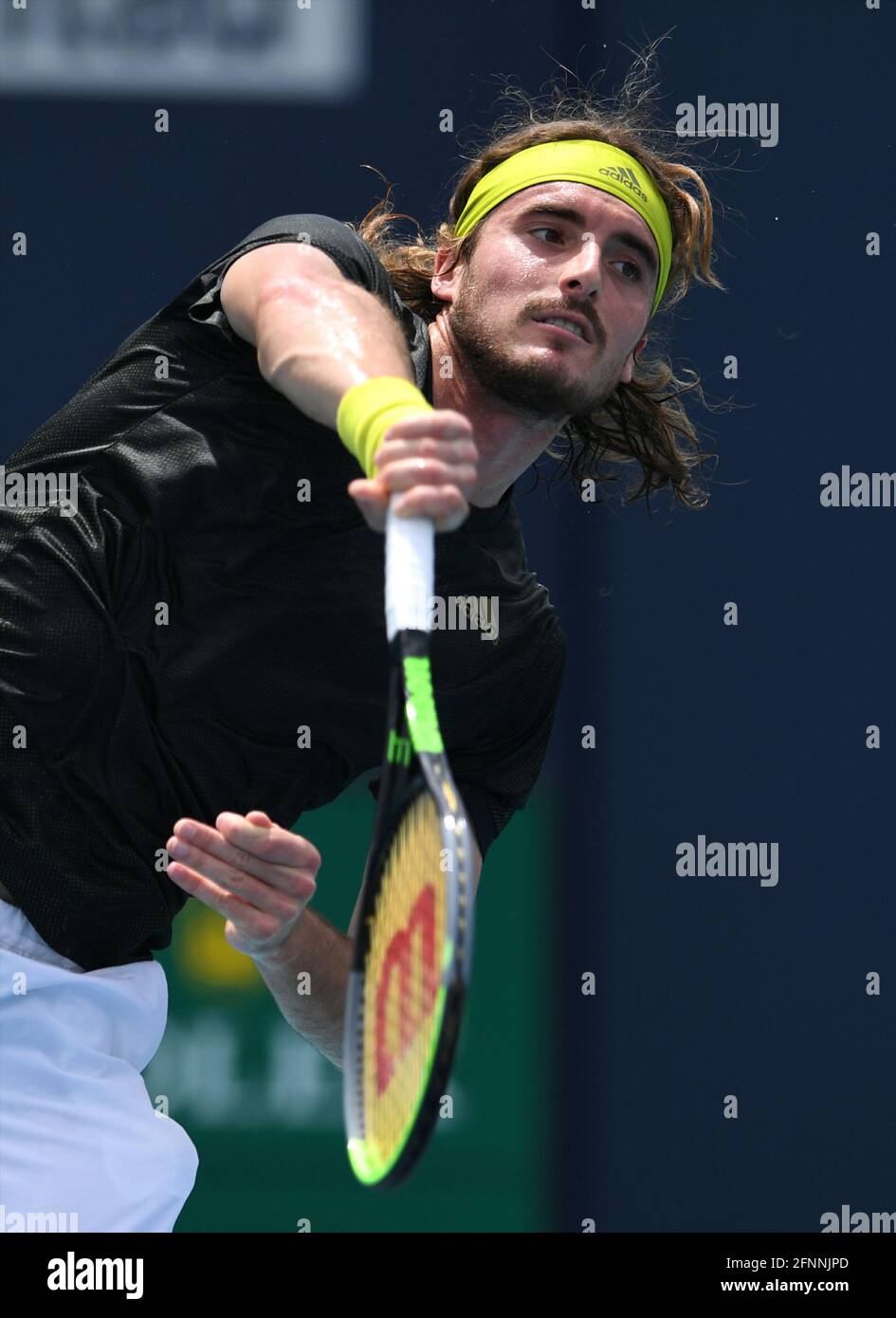 Miami - FL - 20210401 Day 11 of the 2021 Miami Open held at the Hard ...