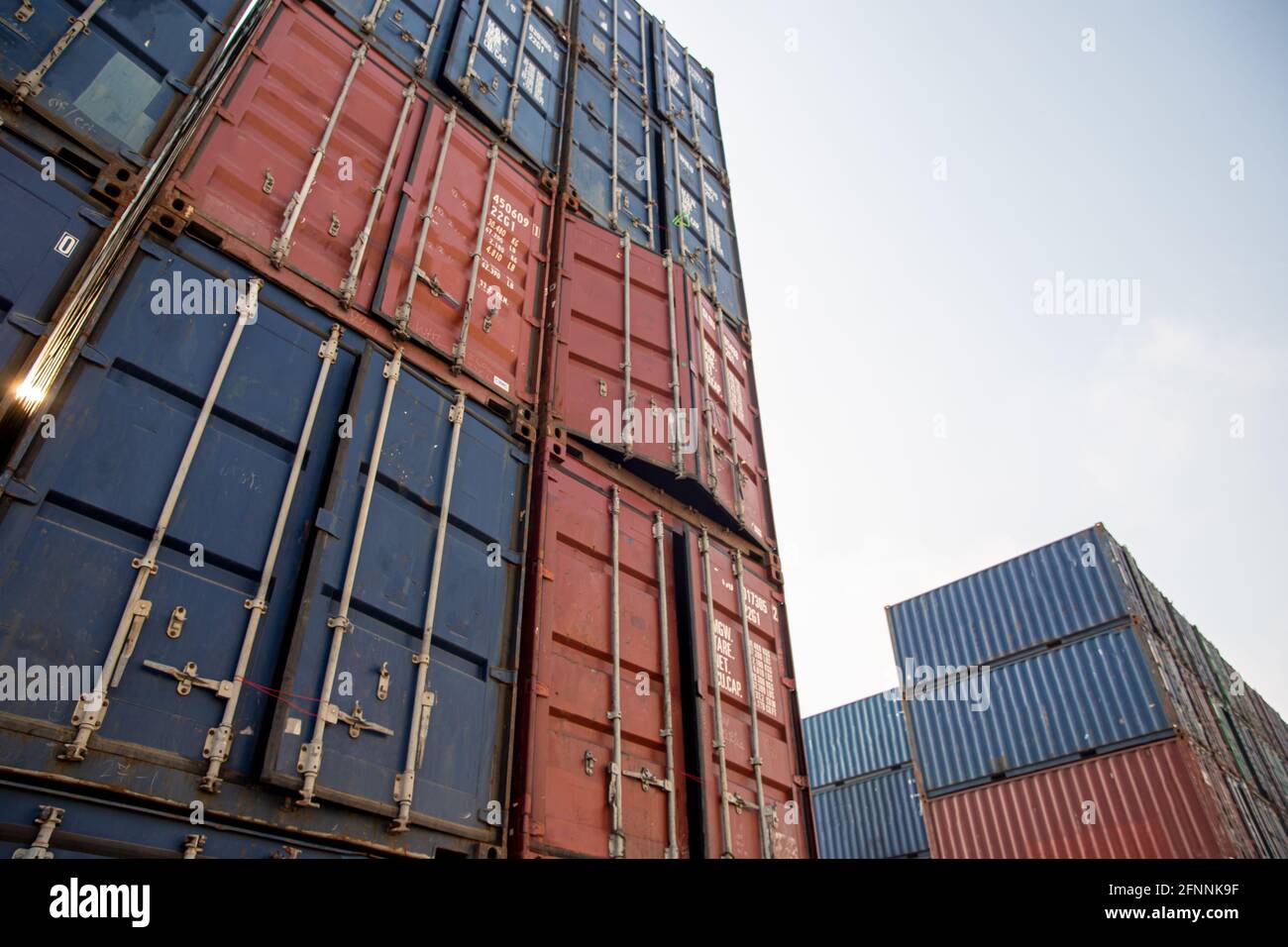 Container Cargo Port Ship Yard Storage Handling of Logistic ...