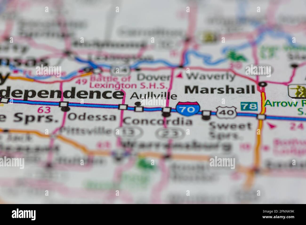 Aullville map hi-res stock photography and images - Alamy