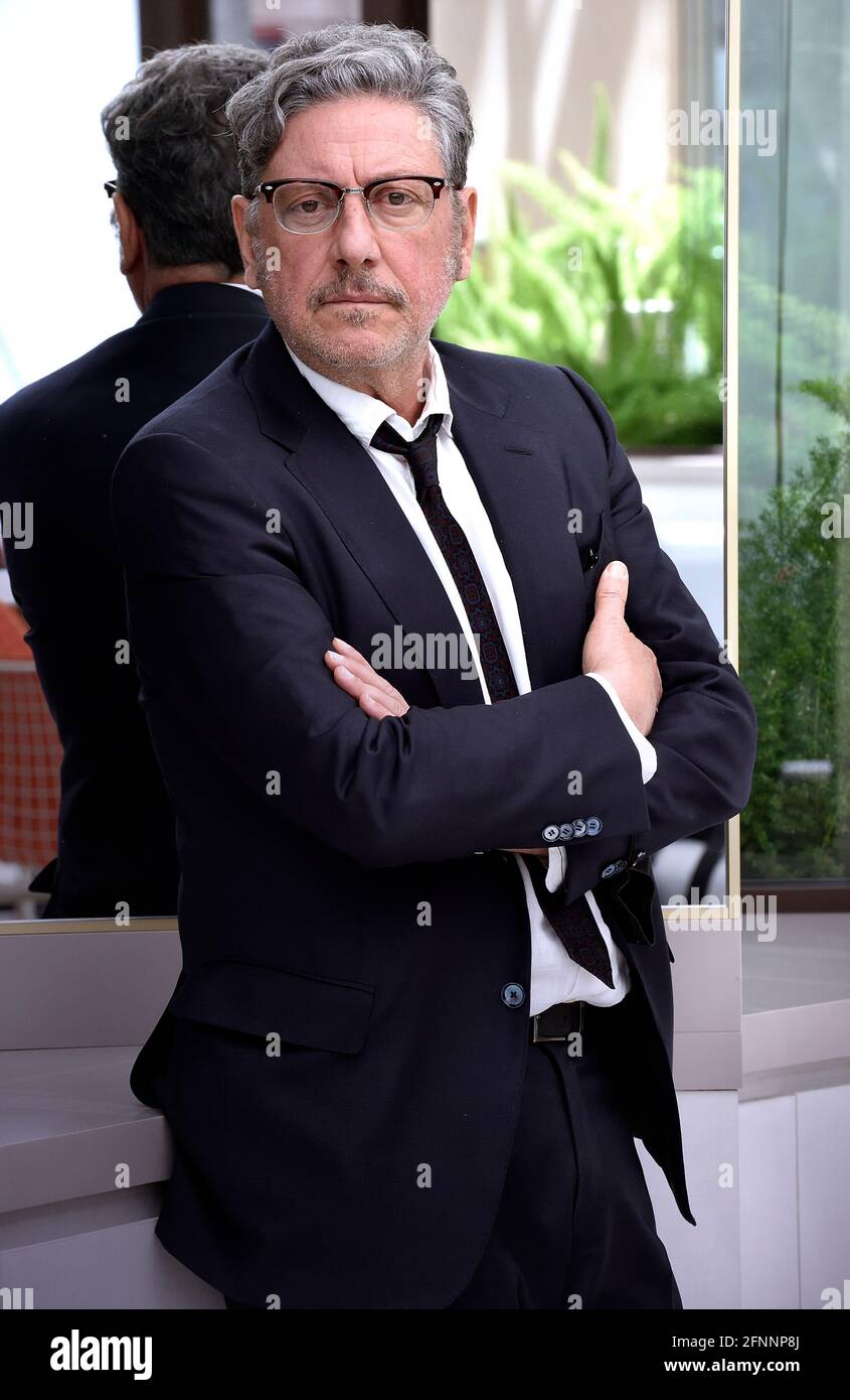 Rome, Italy. 18th May, 2021. The Italian actor Sergio Castellitto poses ...