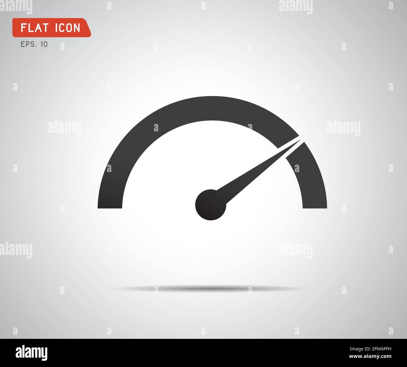 Performance measurement. Logo Speed, icon Vector illustration Stock ...