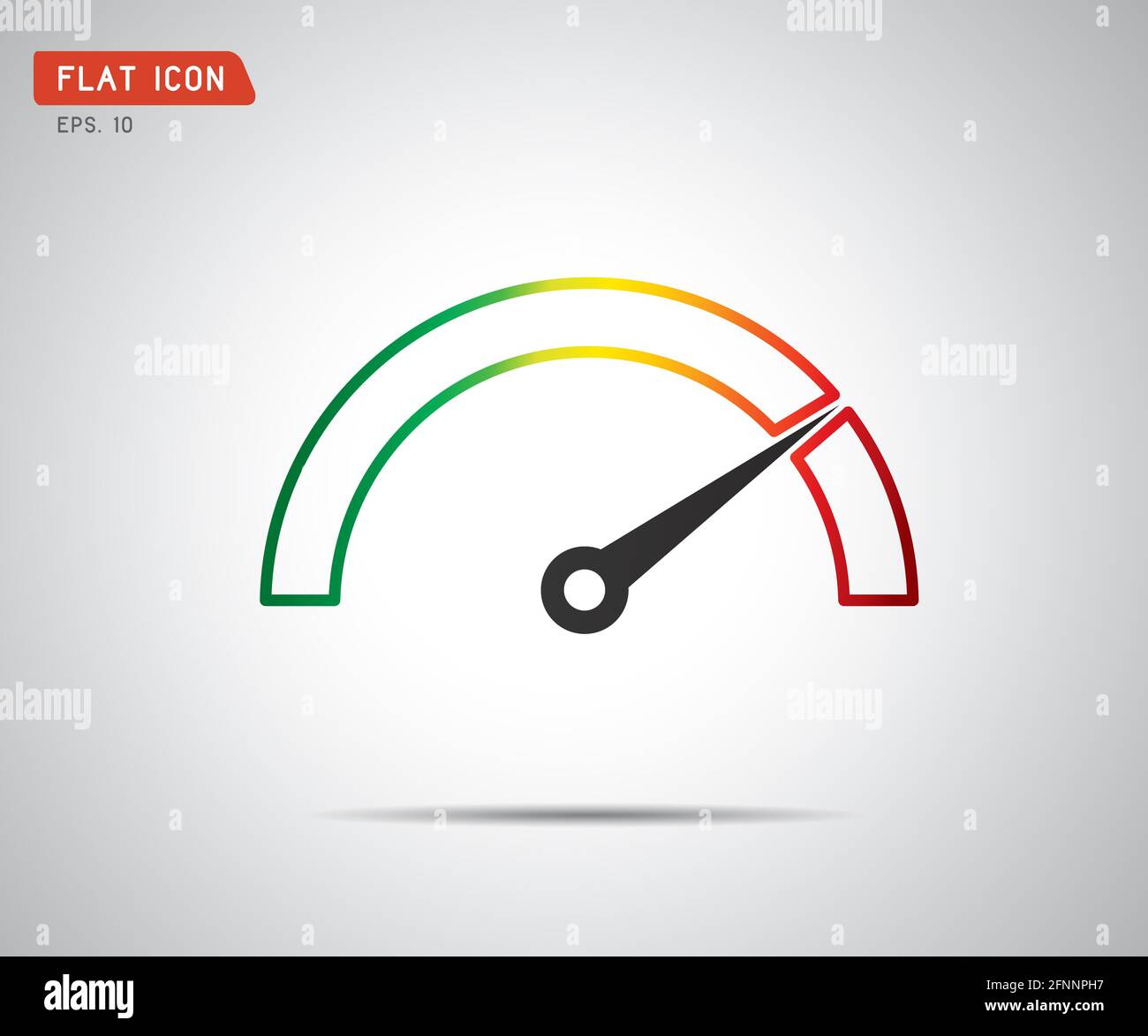 Performance measurement. Logo Speed, icon Vector illustration Stock ...