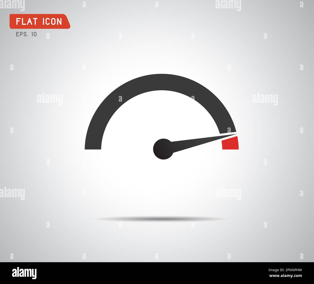 Performance measurement. Logo Speed, icon Vector illustration Stock ...