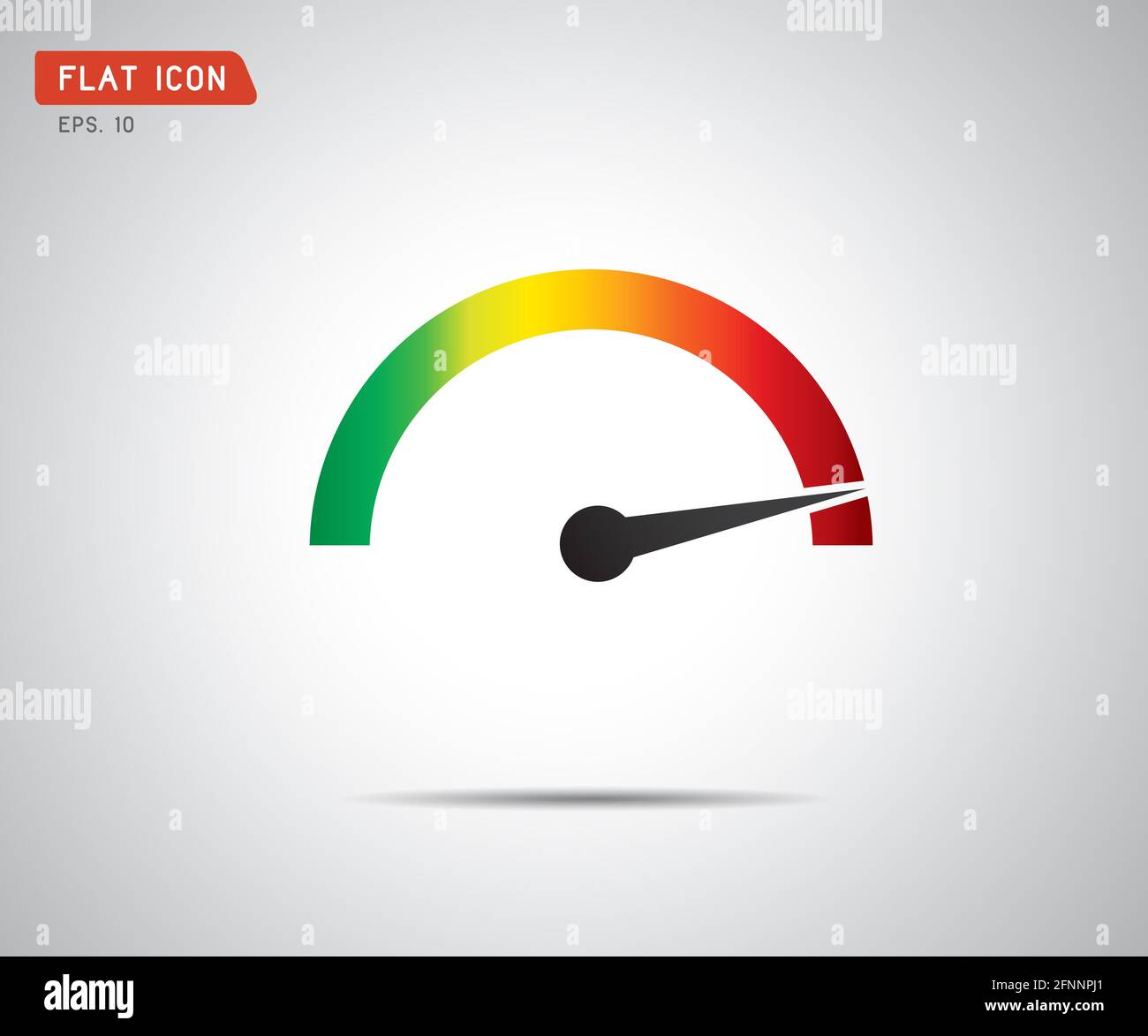 Performance measurement. Logo Speed, icon Vector illustration Stock ...