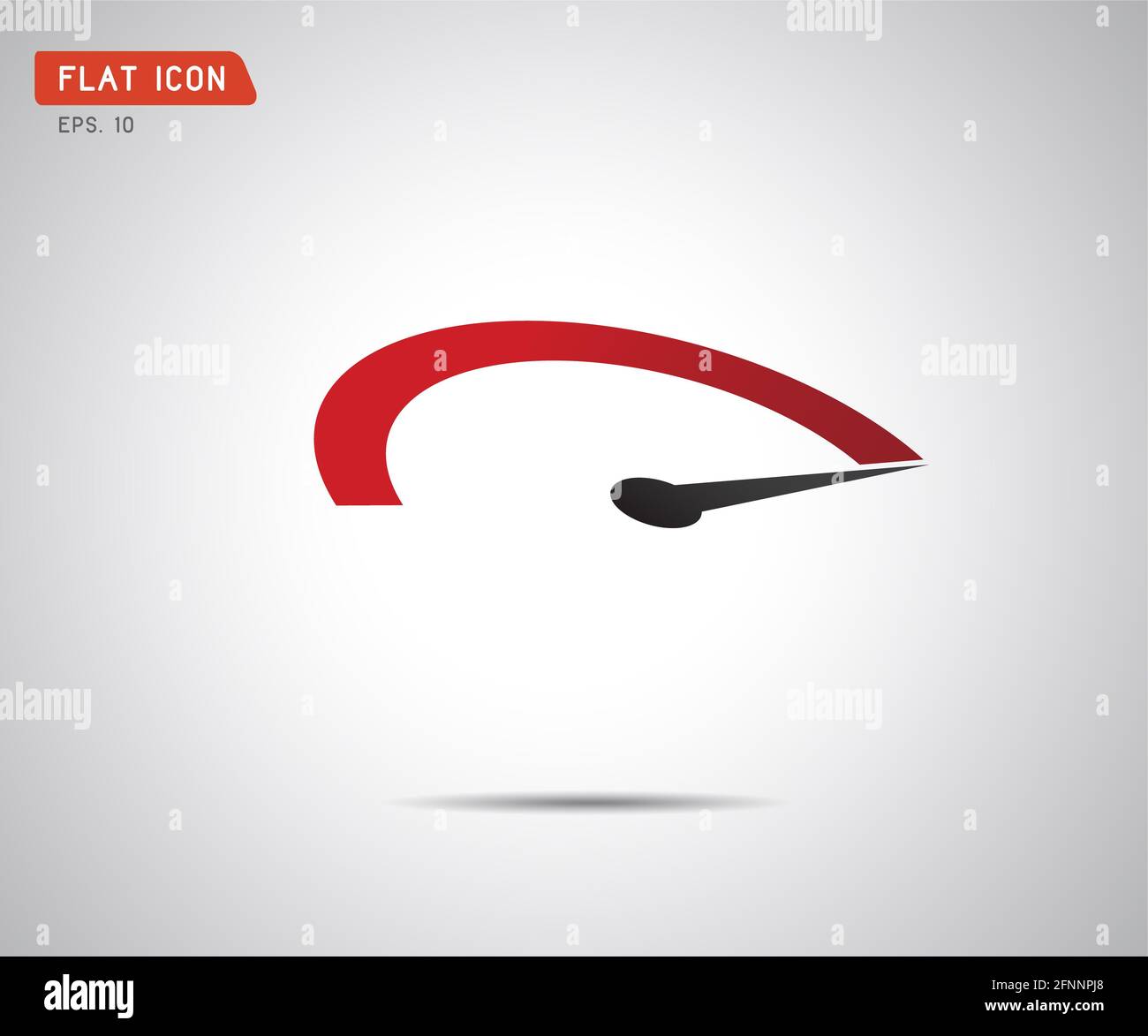 Performance measurement. Logo Speed, icon Vector illustration Stock ...