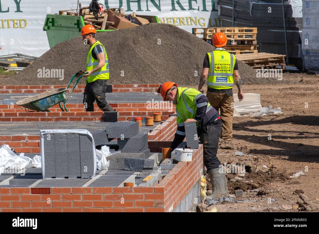 JOHN REILLY (CIVIL ENGINEERING) LIMITED of CHORLEY; Stages of ...