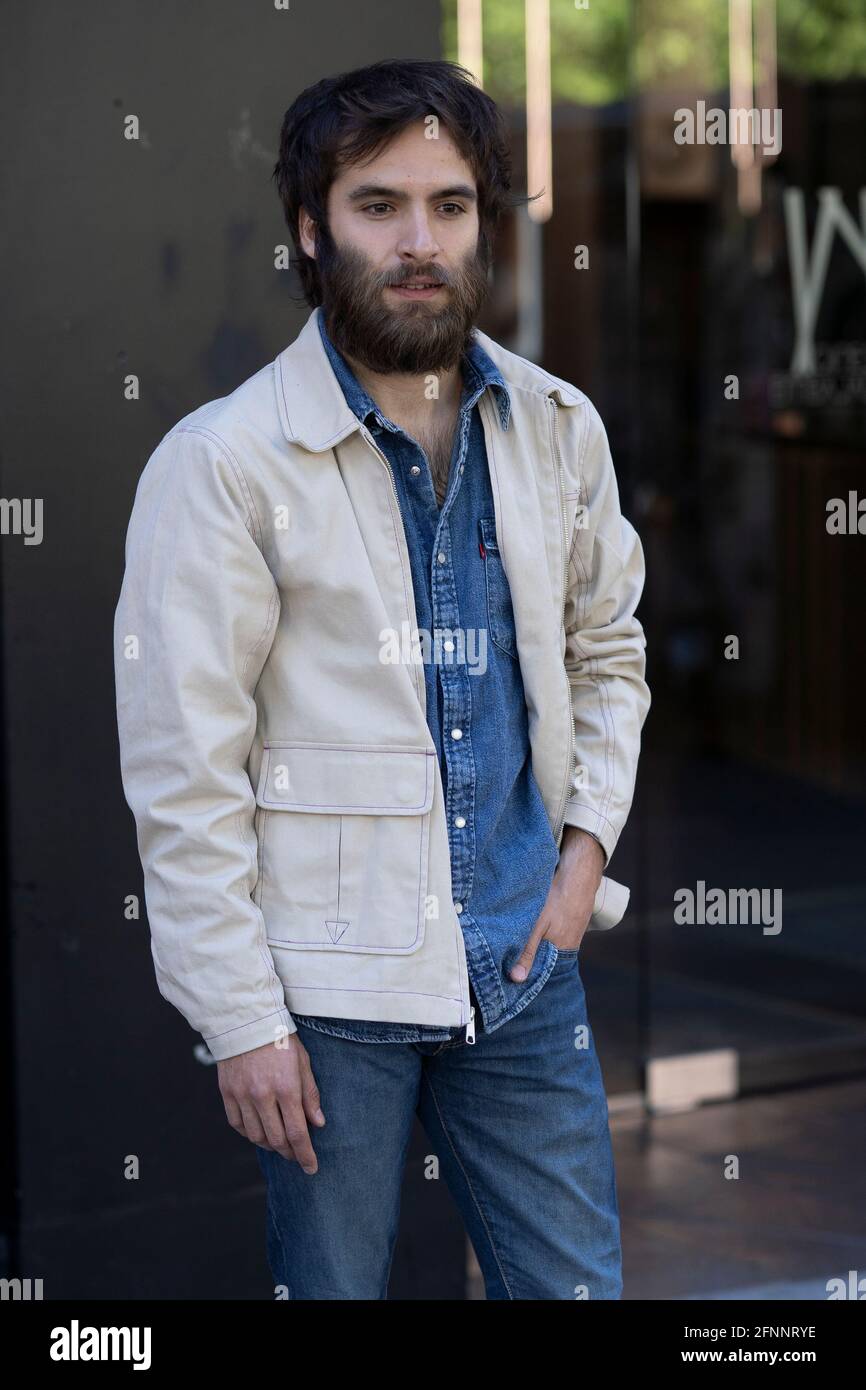 Actor, Ricardo Gomez attends the 'Mia y Moi' photocall at Embajadores ...