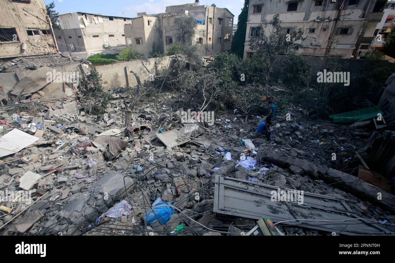 Gaza border from above hi-res stock photography and images - Alamy