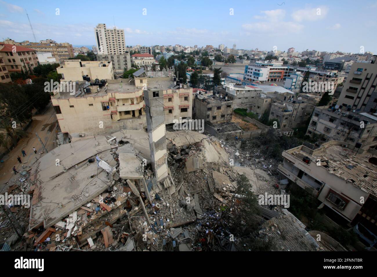 Gaza border from above hi-res stock photography and images - Alamy