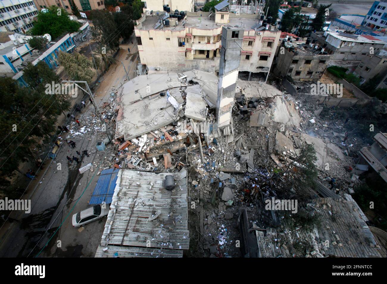 Gaza university airstrike hi-res stock photography and images - Alamy