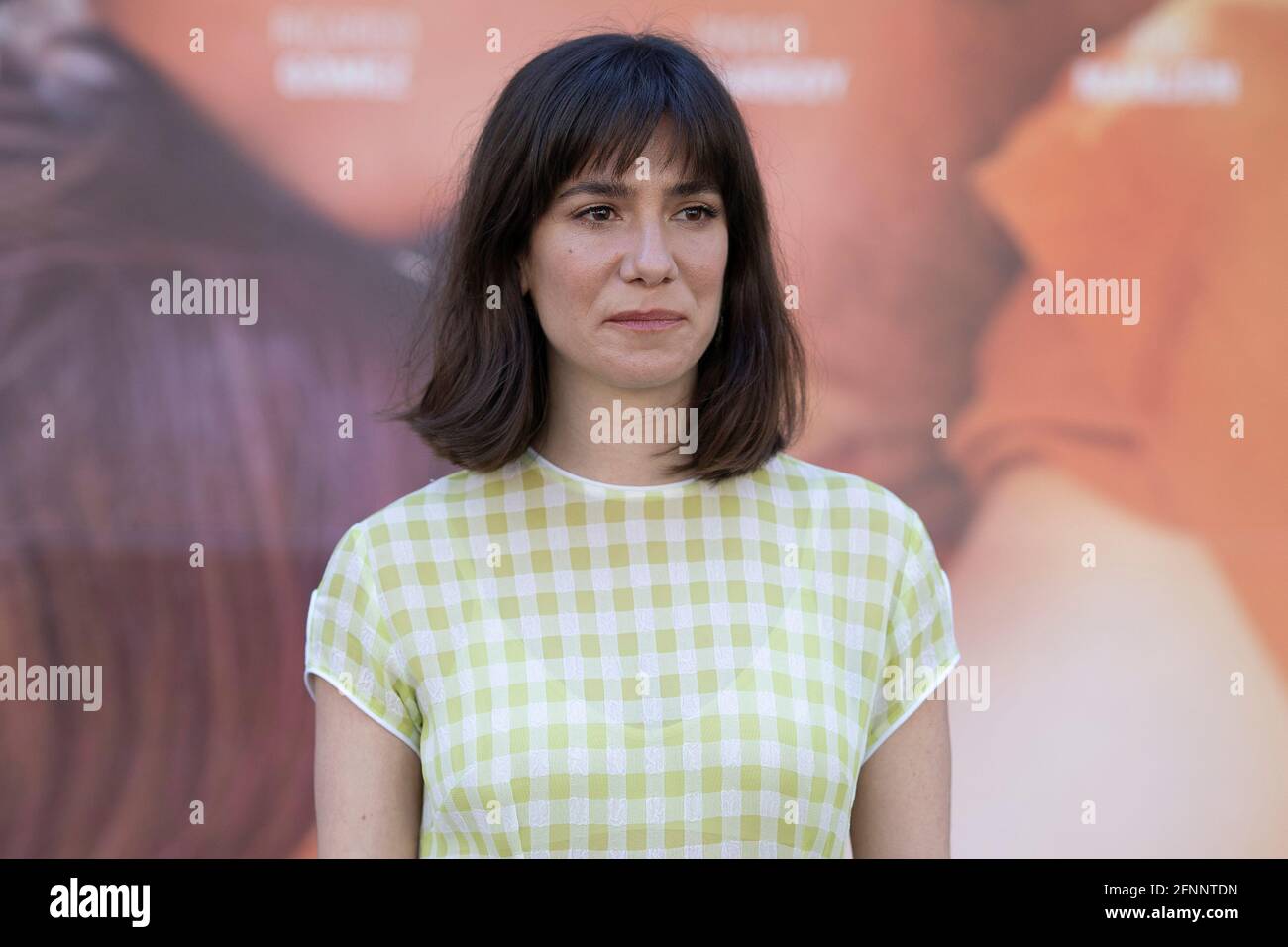 Actress, Bruna Cusi attends the 'Mia y Moi' photocall at Embajadores ...