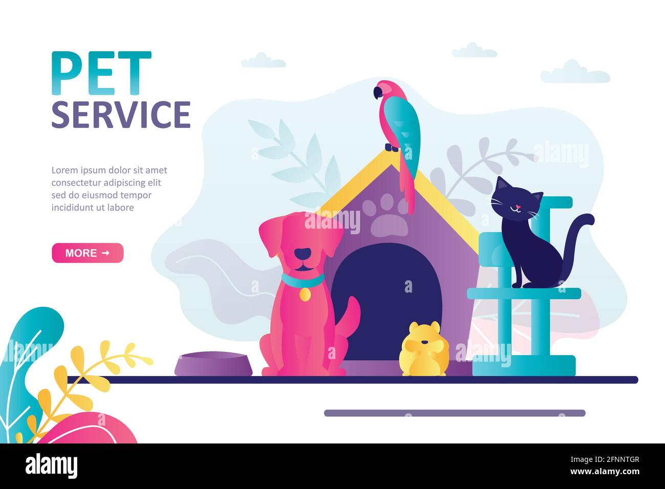 Bringing services Stock Vector Images - Alamy