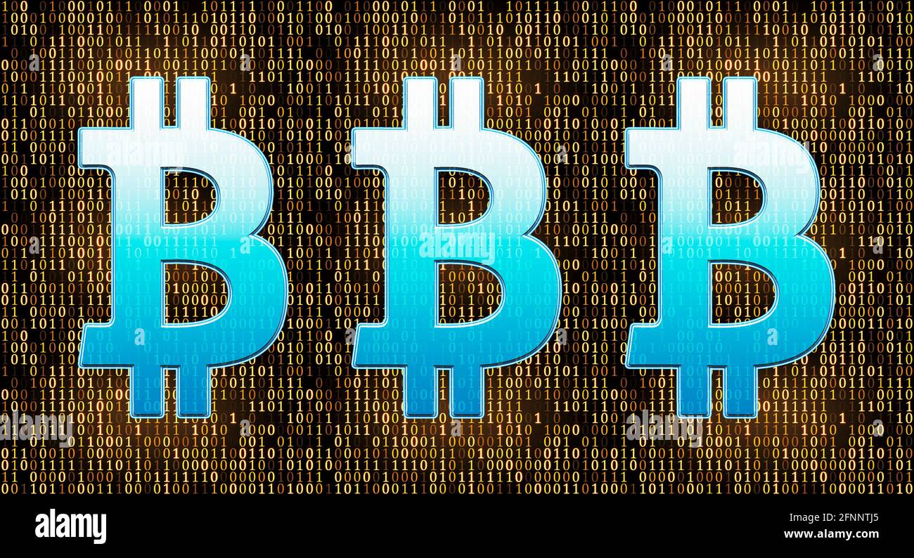 Cryptocurrency symbols hi-res stock photography and images - Alamy