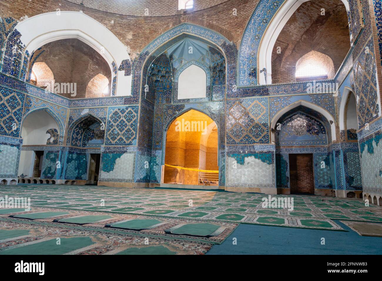 Tabriz, Iran - June 2018: Blue Mosque in Tabriz, Iran. The ancient ...