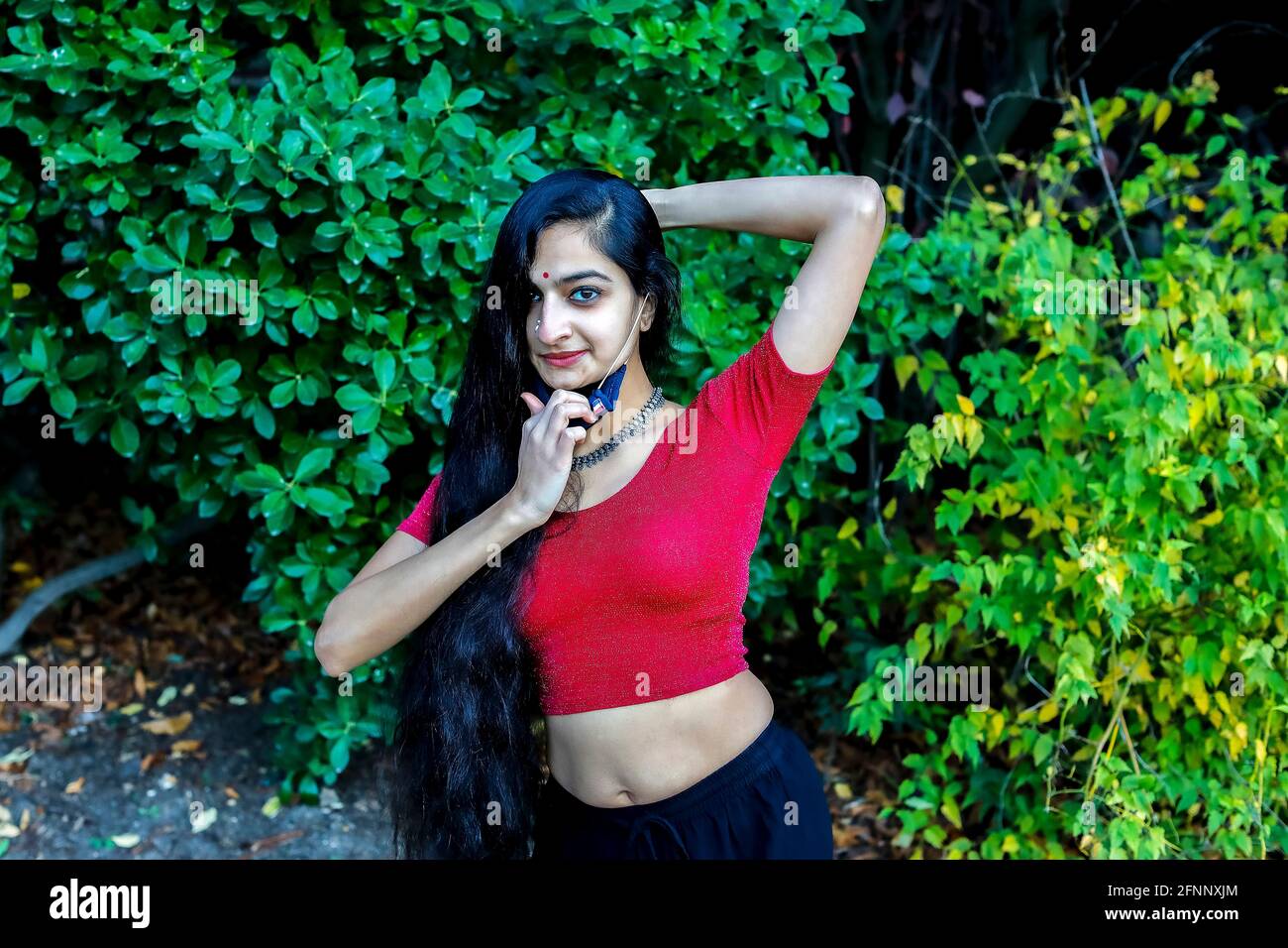 Taking off the mask hi-res stock photography and images - Alamy