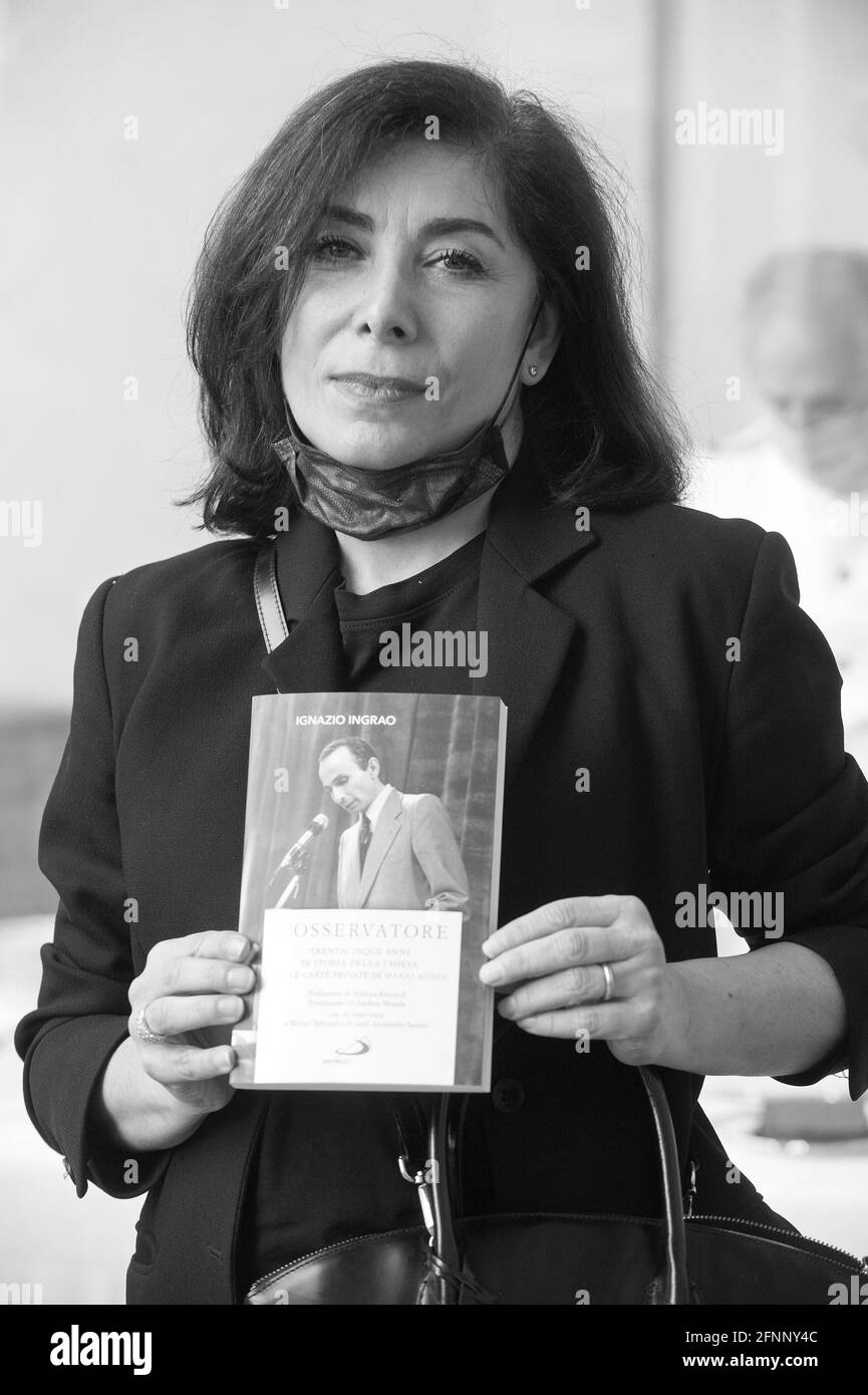 Rome, Italy. 18th May, 2021. May 18, 2021 : Francesca Paltracca poses ...