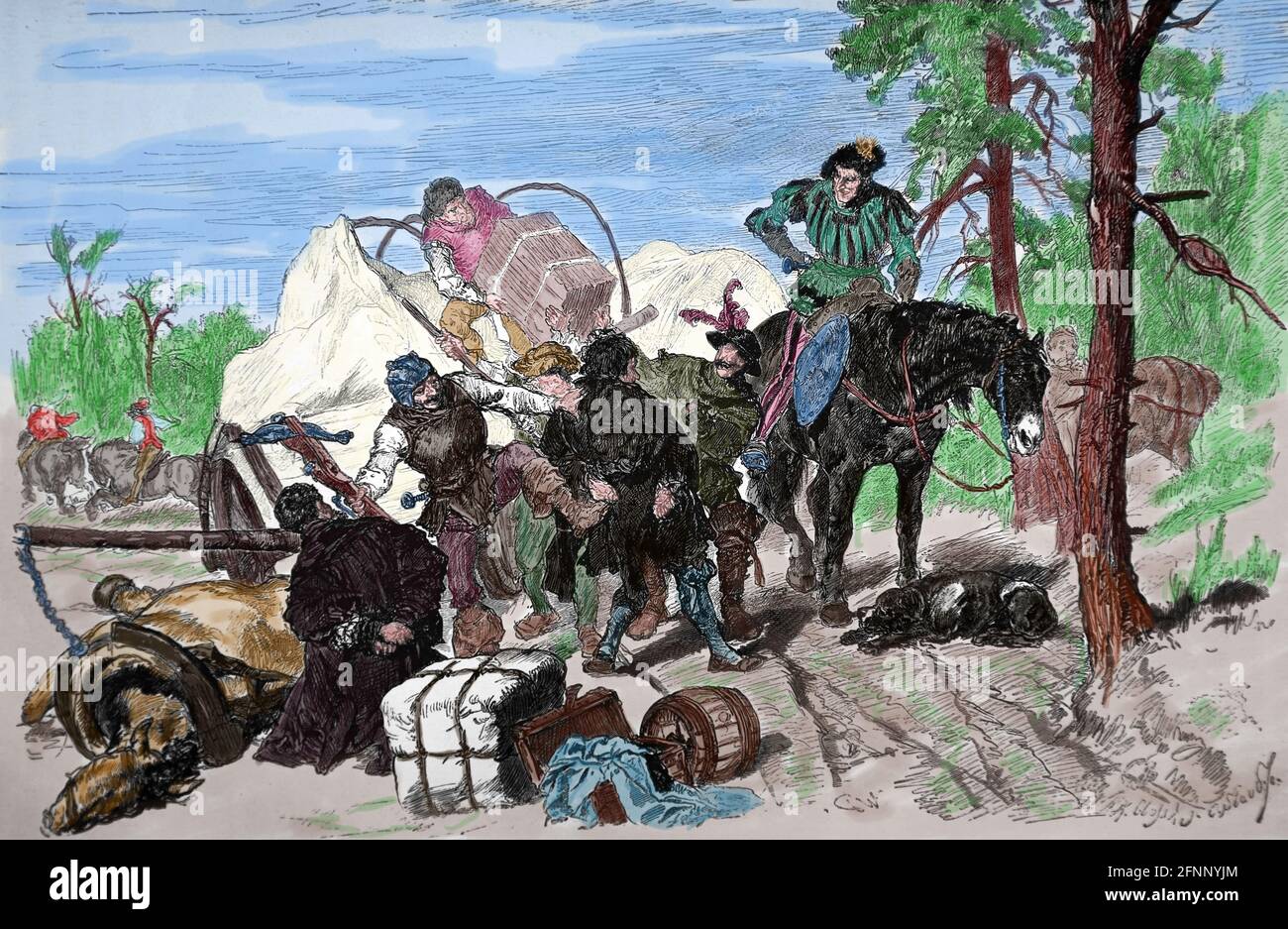 Highwayman illustration hi-res stock photography and images - Alamy