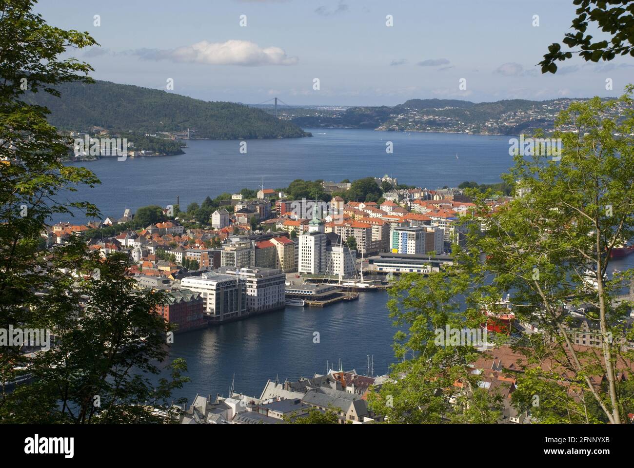 Bergen birds eye view hi-res stock photography and images - Alamy