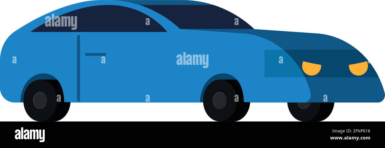 Isolated 3d blue car icon Vector illustration Stock Vector Image & Art ...