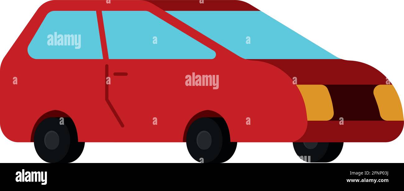 Isolated 3d car red icon Vector illustration Stock Vector Image & Art ...
