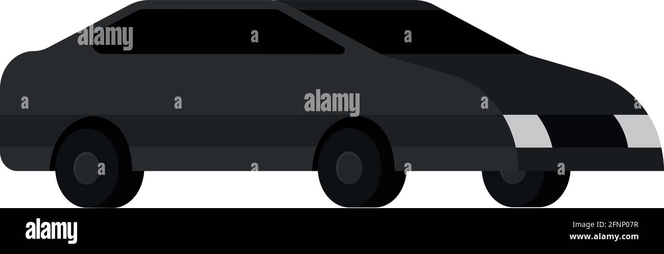 Isolated 3d black car icon Vector illustration Stock Vector Image & Art ...