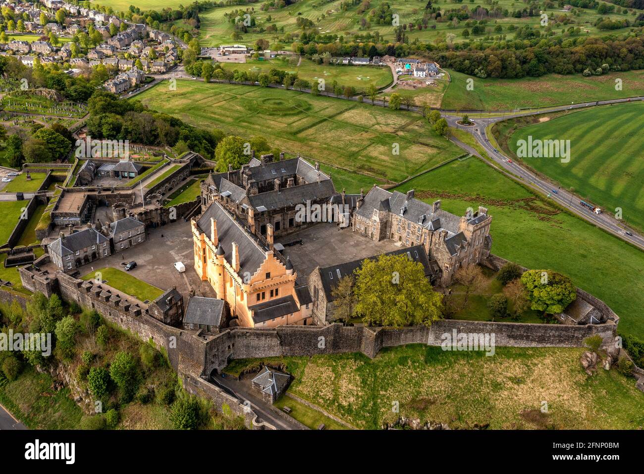 Stirling scotland aerial hi-res stock photography and images - Alamy