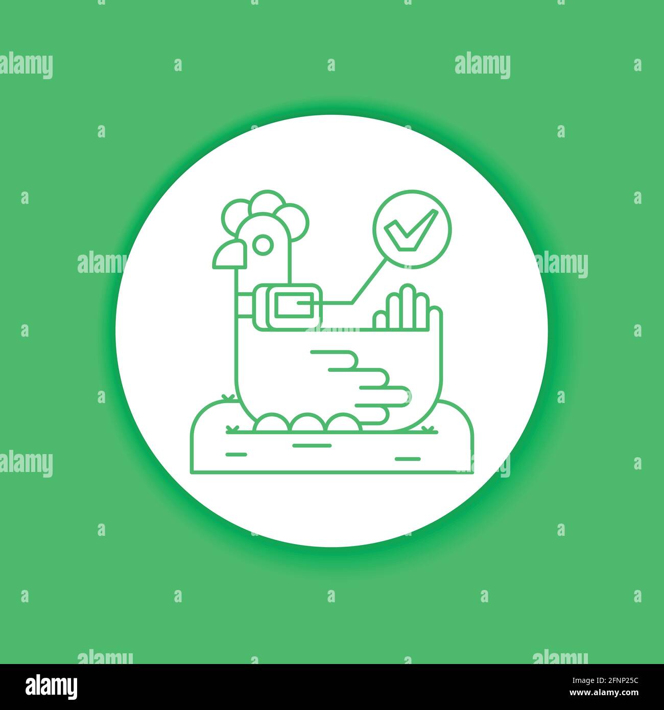 System monitoring the chicken, hen with help of sensors. Smart farming ...