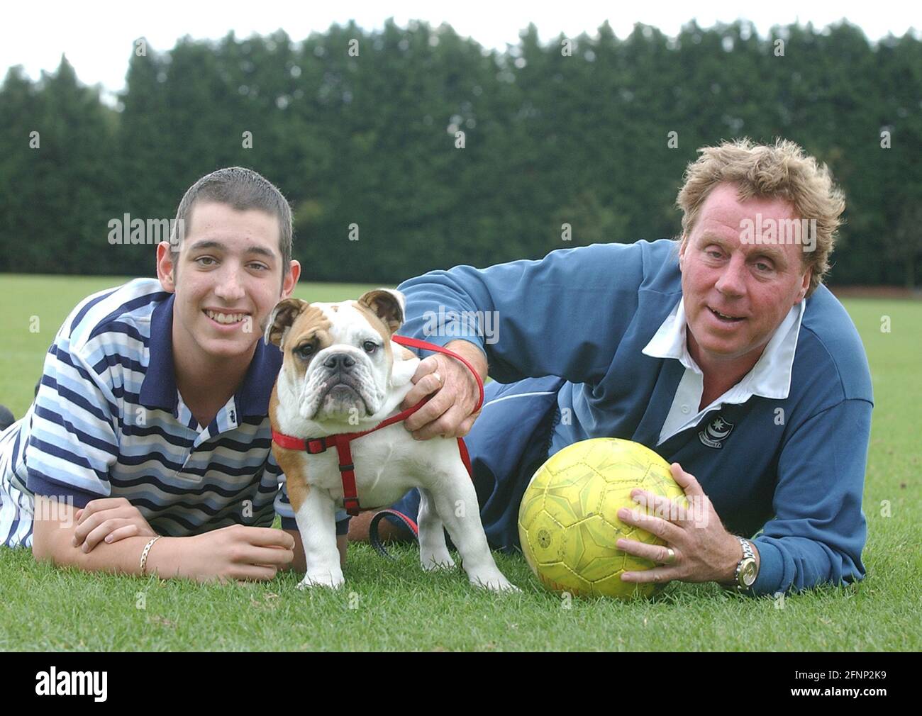 LEUKEMIA SUFFERER 15 YEAR OLD PRINCE WITH BUBBA THE BRITISH BULLDOG ...