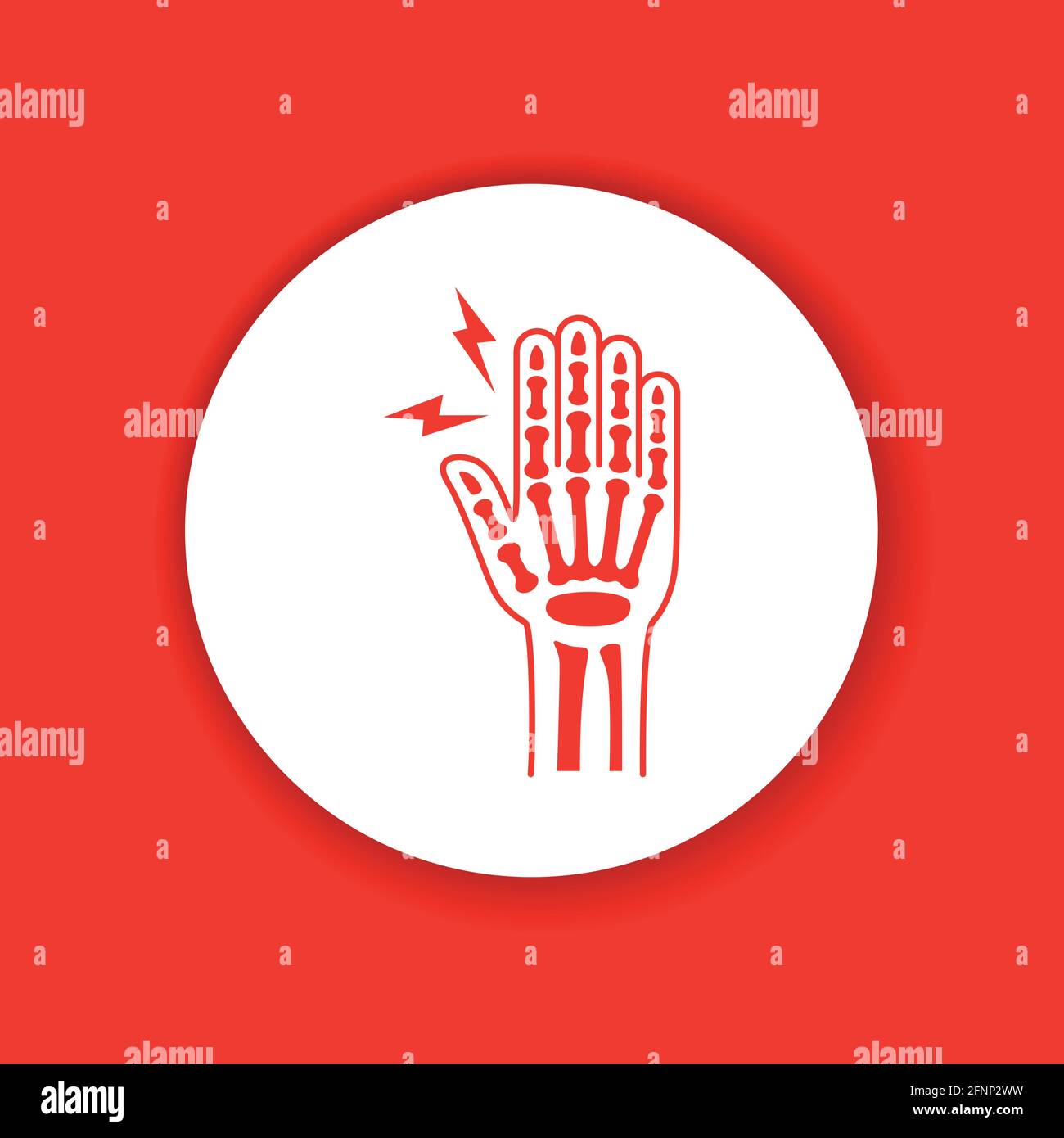 Wrist pain vector vectors hi-res stock photography and images - Alamy