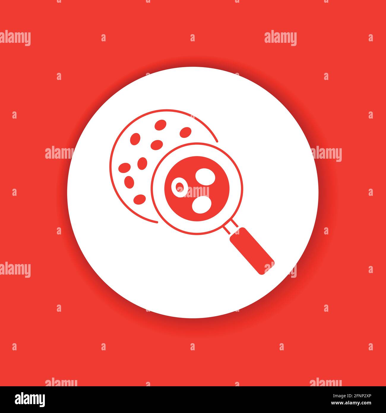 Autoimmune disorder glyph color icon. Production of antibodies. Sign ...