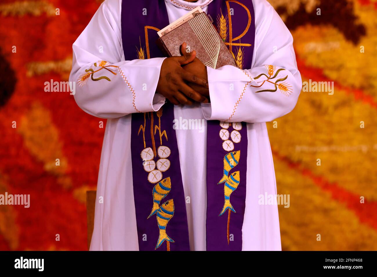 African priest lent hi-res stock photography and images - Alamy