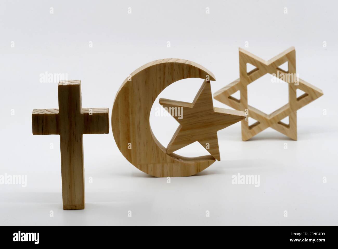 Christianity, Islam, Judaism 3 monotheistic religions. Jewish Star ...