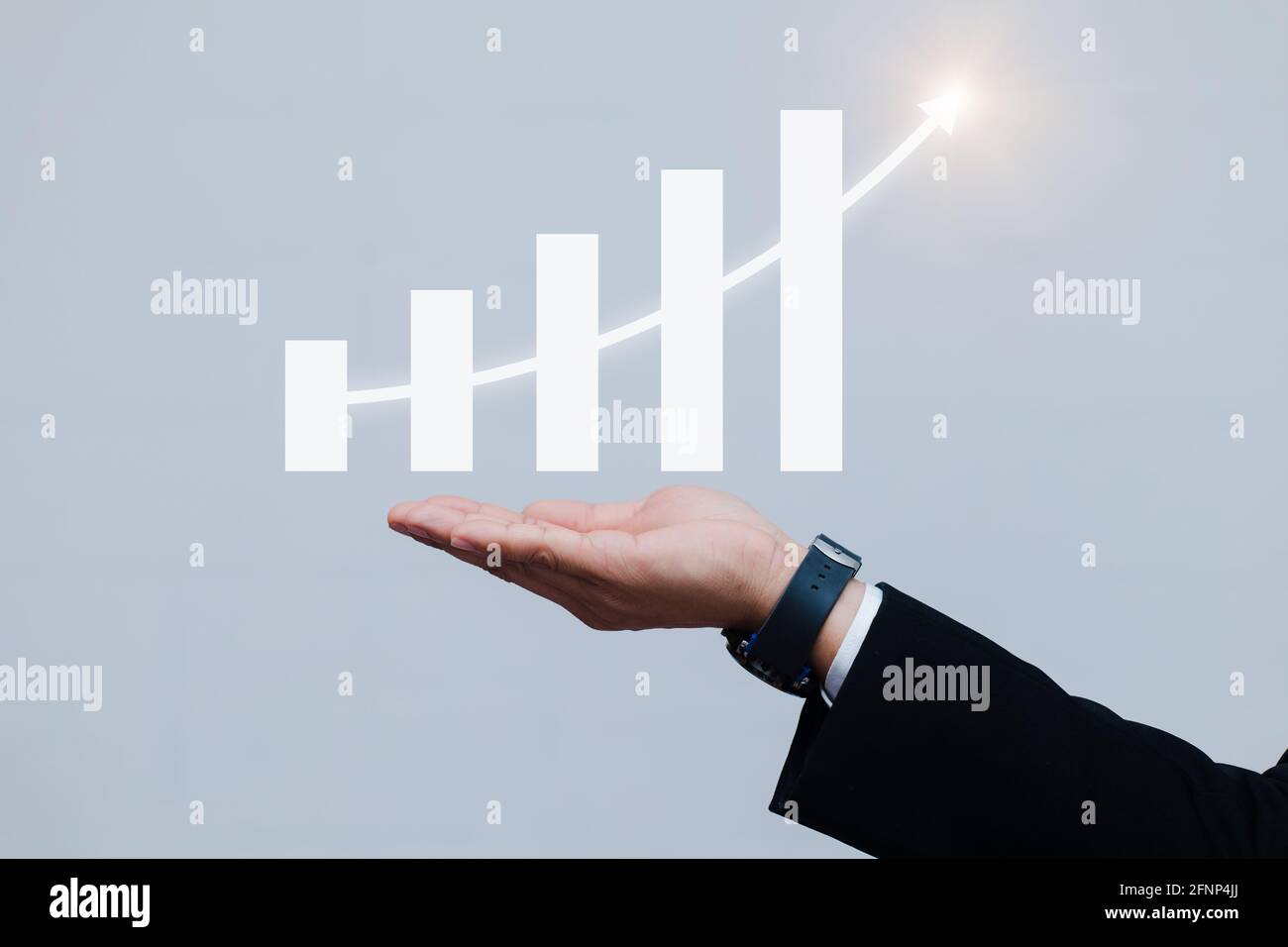 Business development to success and growing growth concept Stock Photo ...
