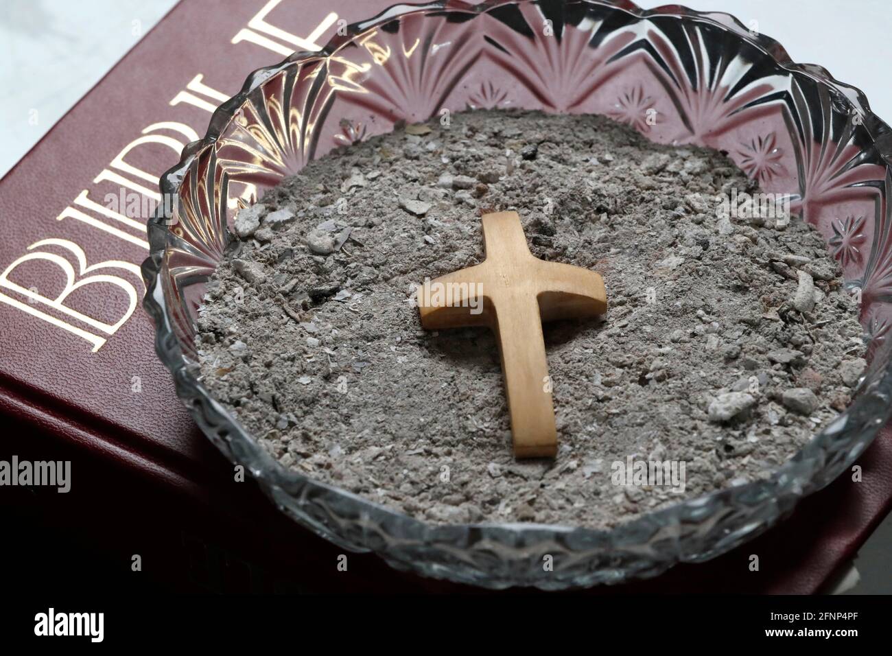 Catholic mass. Ash wednesday celebration. Ashes and lectionary. Lent ...