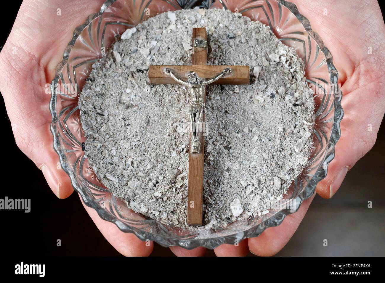 Imposition of hands hi-res stock photography and images - Alamy