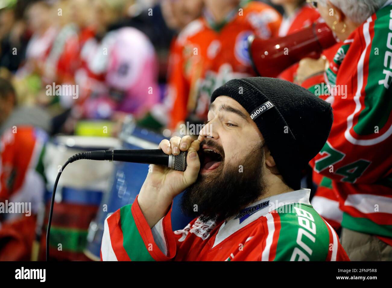 Hockey fan hi-res stock photography and images - Alamy