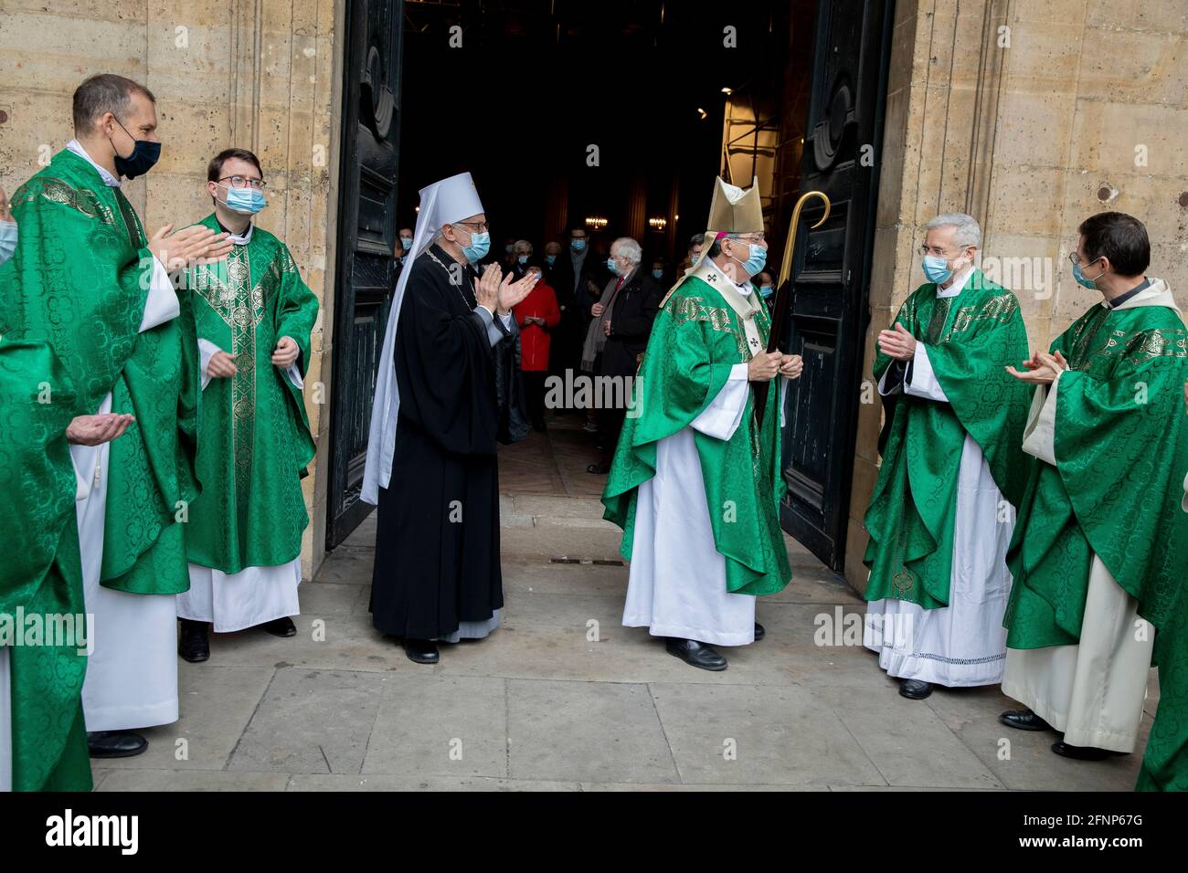 Orthodox christian priest new church hi-res stock photography and ...