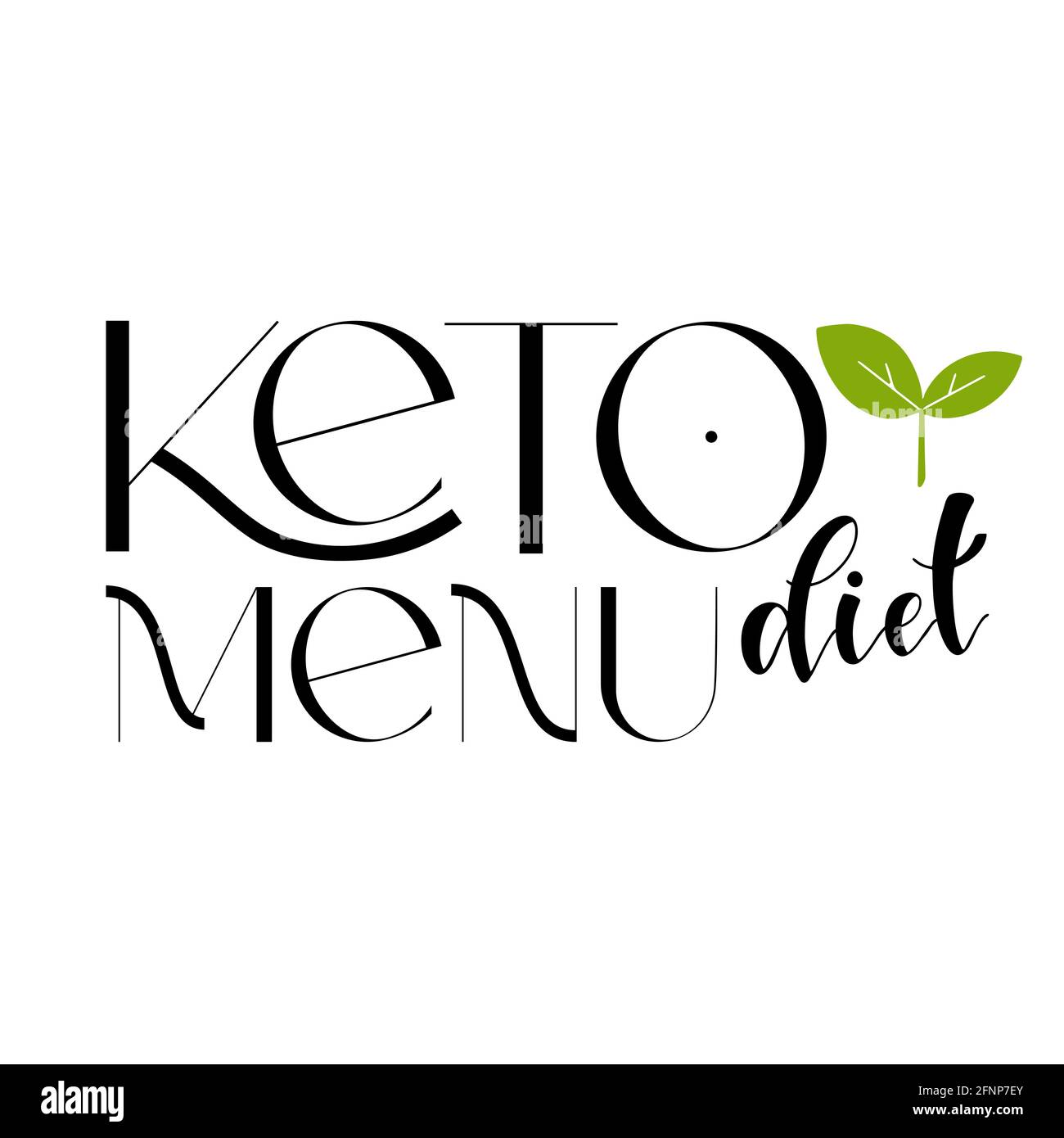 Keto friendly diet vector design elements. Logo Stock Vector Image ...