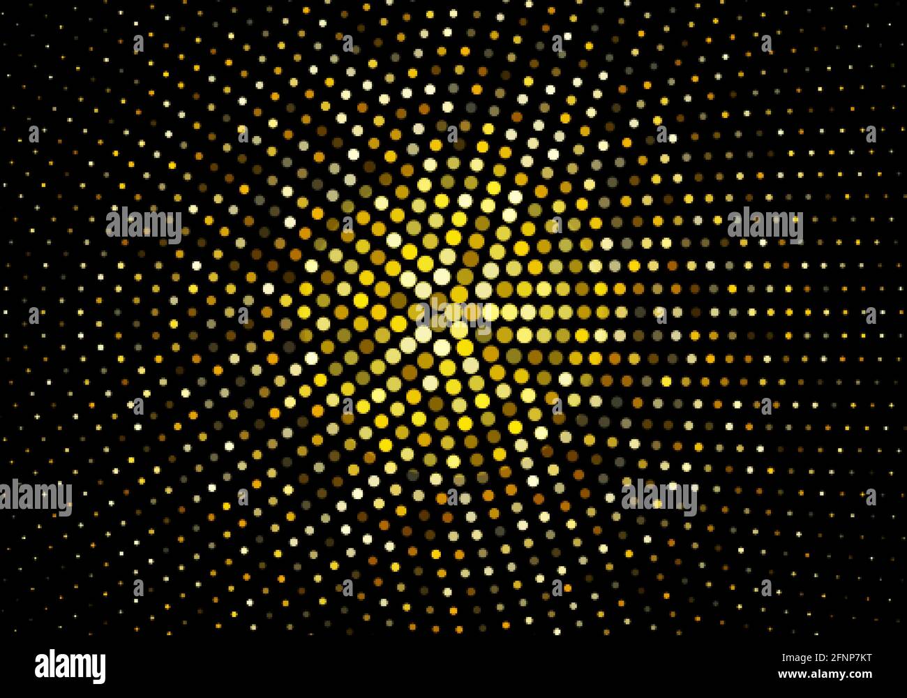 Abstract vector gold background Glitters gold in a circle Design ...