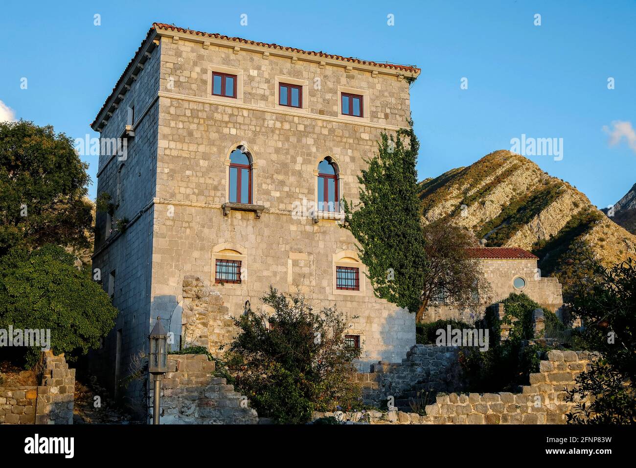 Stari Bar, the old town of Bar, Montenegro Stock Photo - Alamy