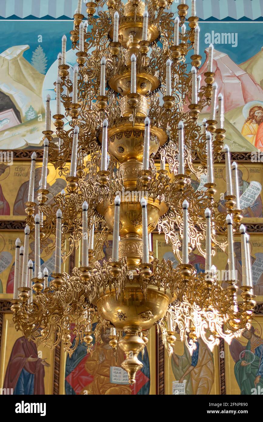 Indoors, day light Front view Stock Photo - Alamy