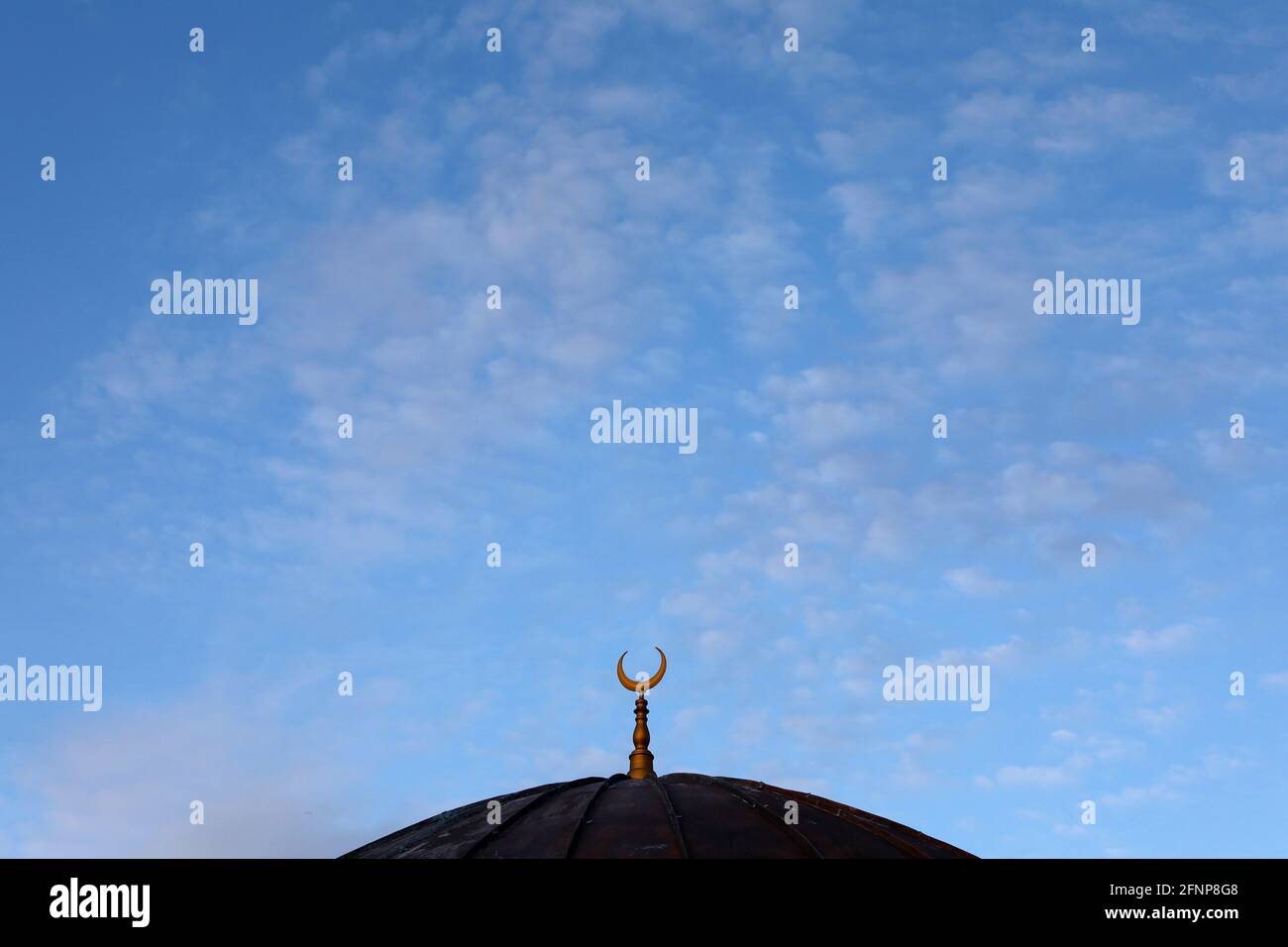 Osmanagic mosque dome, Podgorica, Montenegro Stock Photo - Alamy