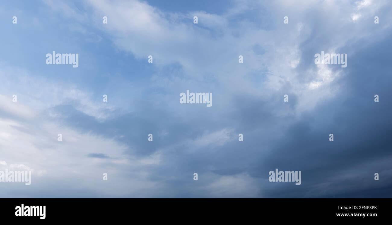 A Storm clouds at dusk, moody cloud sky replacement Stock Photo - Alamy