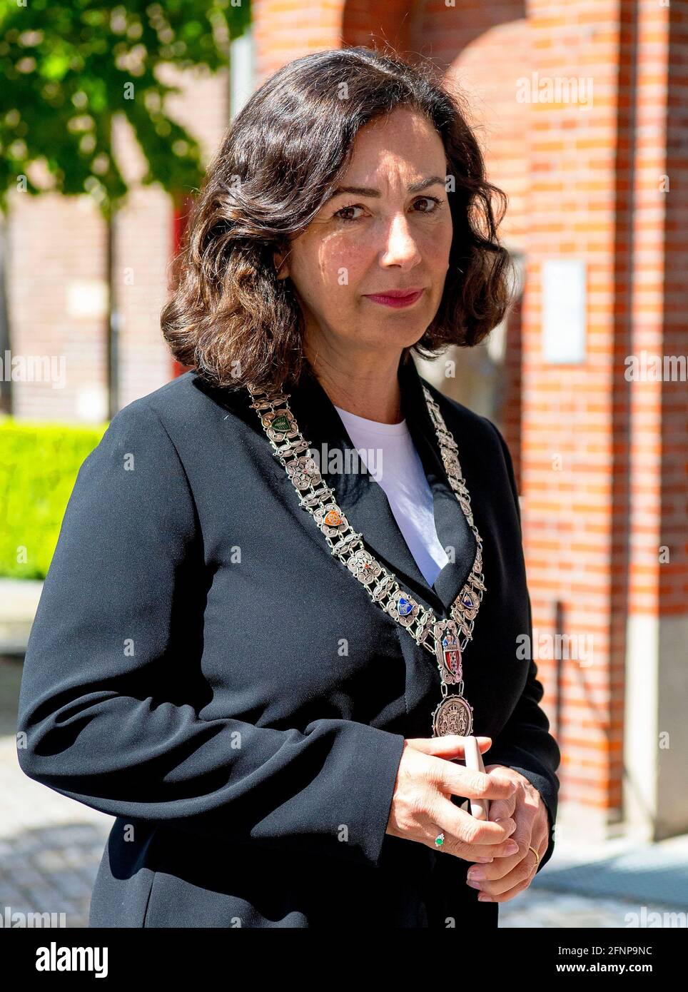 Amsterdam, Niederlande. 18th May, 2021. Femke Halsema, mayor of ...