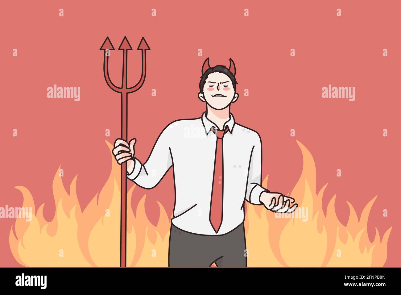 Anger and rage in business concept Stock Vector Image & Art - Alamy