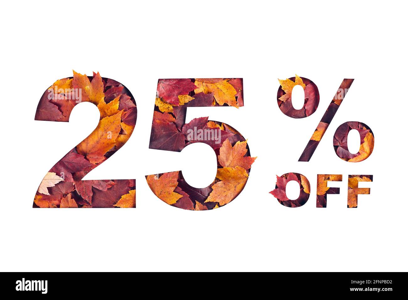 25 percent Cut Out Stock Images & Pictures - Alamy