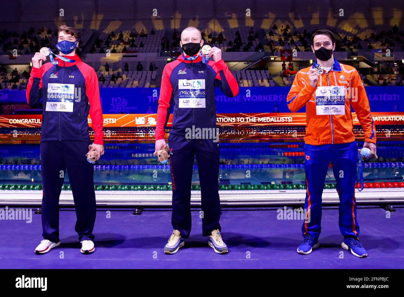BUDAPEST, HUNGARY - MAY 18: James Wilby of Great Britain winner of the ...
