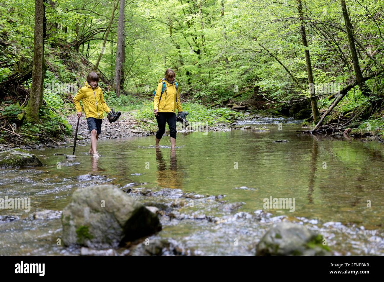 Hike barefoot hi-res stock photography and images - Alamy